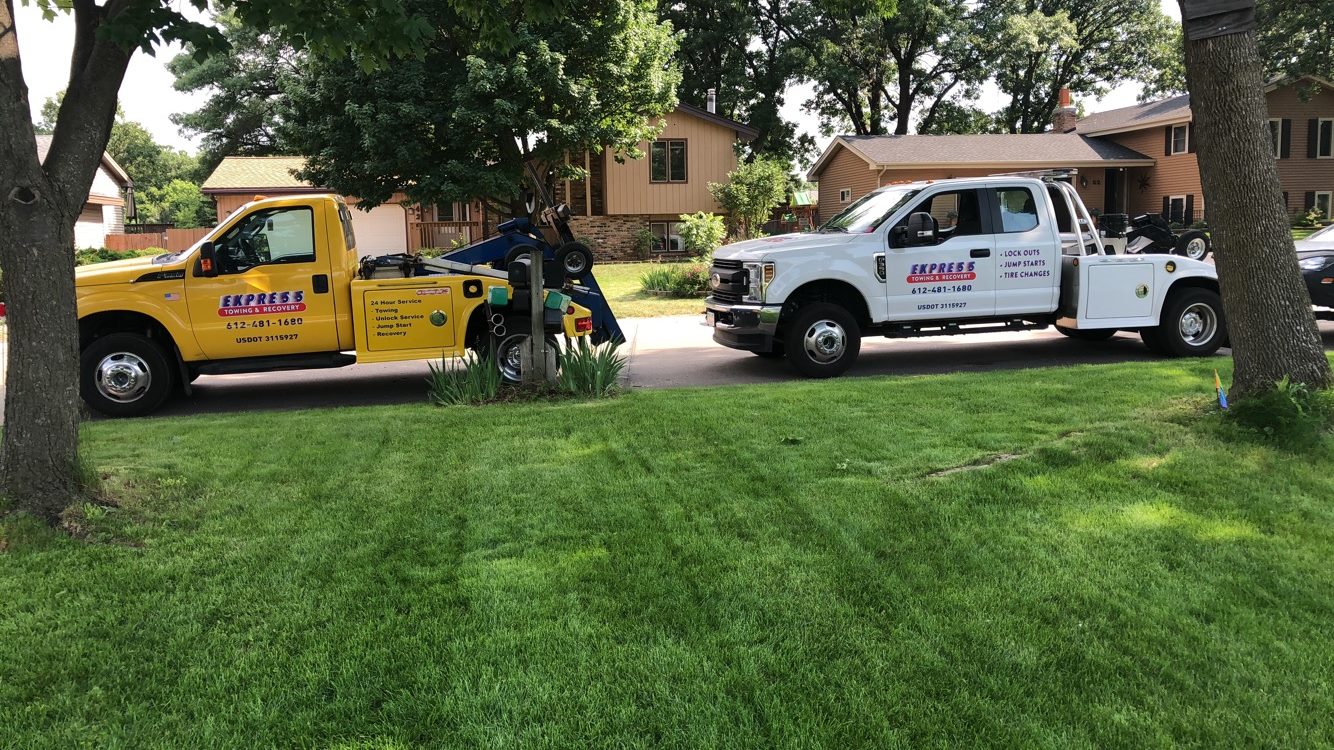 Towing & Roadside Assistance Services Twin Cities - Express Towing ...
